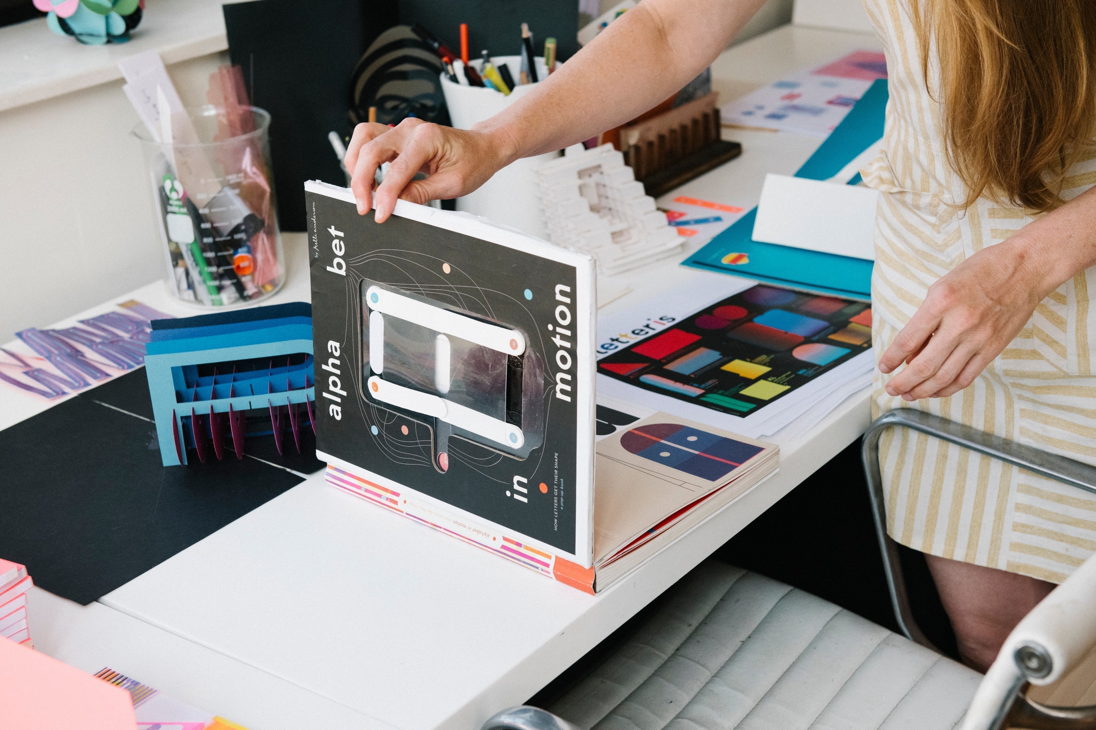 Kelli Anderson’s 'Alphabet in Motion' at Stout Books — William Stout ...